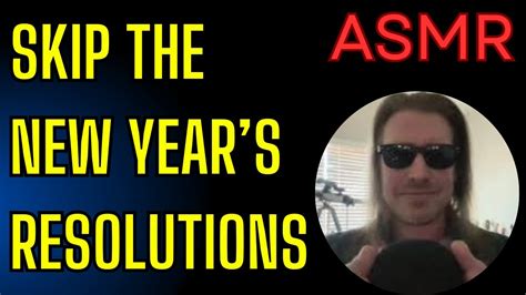 ASMR - New Year's Resolutions - YouTube