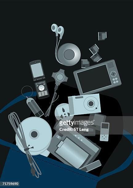 Digital Camera Top View High Res Illustrations Getty Images