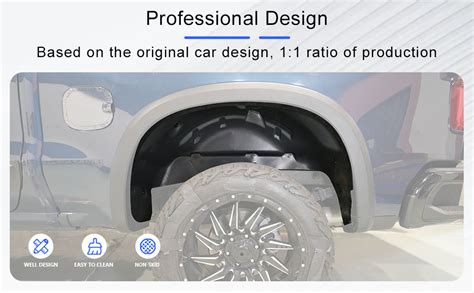 Czmenghe 5 8ft Rear Wheel Well Guard Compatible With 2019
