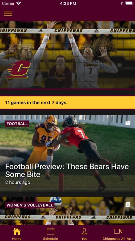 Iphone 용 Cmu Athletics 다운로드