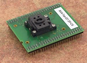 BGA Top ZIF CS Programming Programmer Adapter Socket Converter Package BGA Elnec