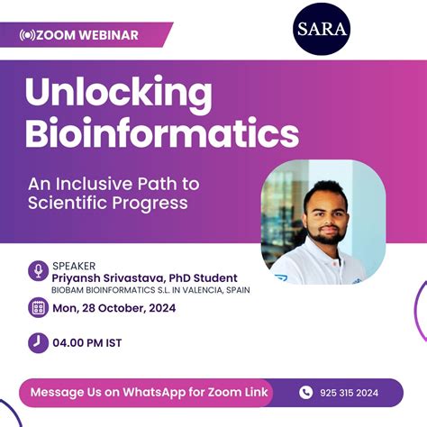 sara institute of data science on linkedin bioinformatics