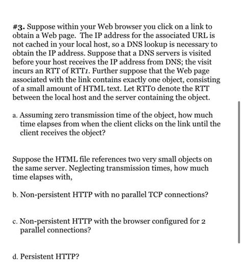 solved 3 suppose within your web browser you click on a