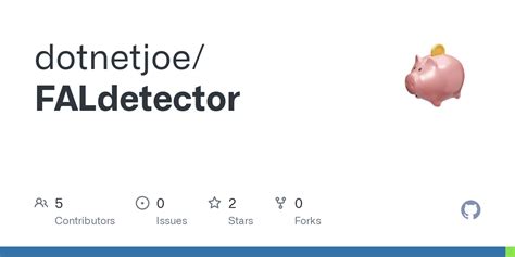 GitHub Dotnetjoe FALdetector