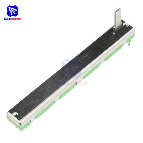 1 Piece Potentiometer Resistor B103 10k Ohm Slide Potentiometer Double Linear 10k Potentiometer