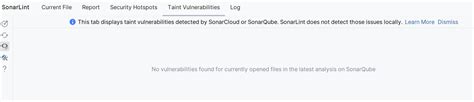 Sonarlint Doesn T Show Taint Vulnerabilities In Connected Mode IntelliJ Platform Sonar Community