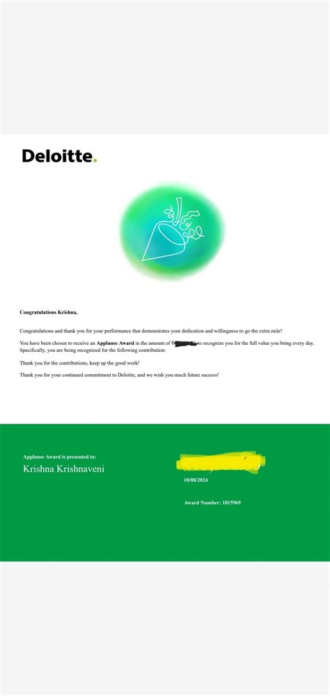 Ca Krishnaveni Marreddi On Linkedin Feeling Happy And Motivated For The Award And Recognition 👩‍💻🤩