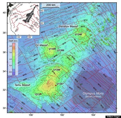 Tamu Massif Earths Largest Volcano Lurks Beneath Pacific Ocean