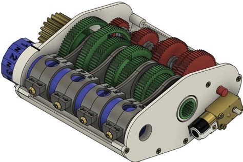 f1 gearbox 3d printed funtional freelancer