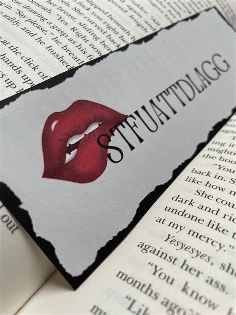 Printable Smutty Bookmarks Cute And Custom Bookmarks For Etsy
