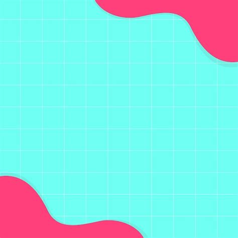 귀여운 배경 그리드 터 프리미엄 벡터