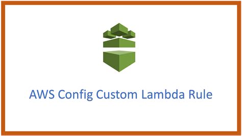 aws config — custom lambda rule to identify the buckets having static