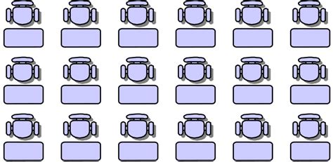 Classroom Seat Layouts Openclipart