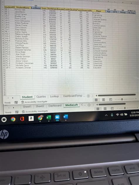 Solved 1 Using Text Functions In Column Lastname