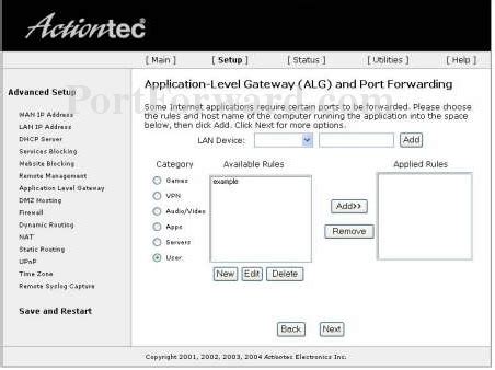 Fastest Actiontec GT WG Router Open Port Guide