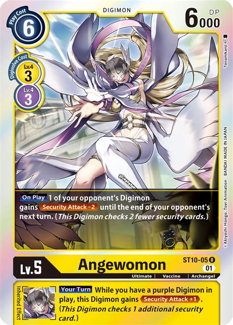 Angewomon Digimon MYP Cards