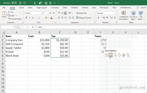 Copy Paste Tricks For Microsoft Excel