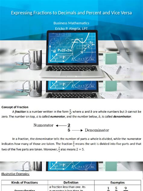 Businessmathematicslesson1 Pdf