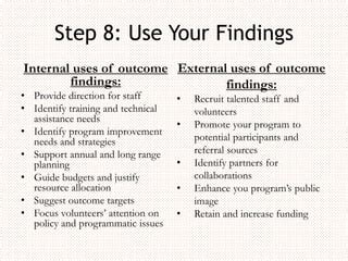 Measuring Program Outcomes PPTX