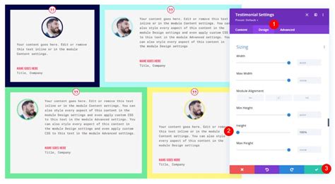 How To Create A Testimonial Grid Layout With Divis Testimonial Module