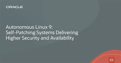 Oracle Autonomous Linux 9 Secure And Available Mahesh Agrawal Posted On The Topic Linkedin