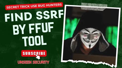 Digvijay Singh On Linkedin Ssrf Finding By Using Ffuf Tool Secret