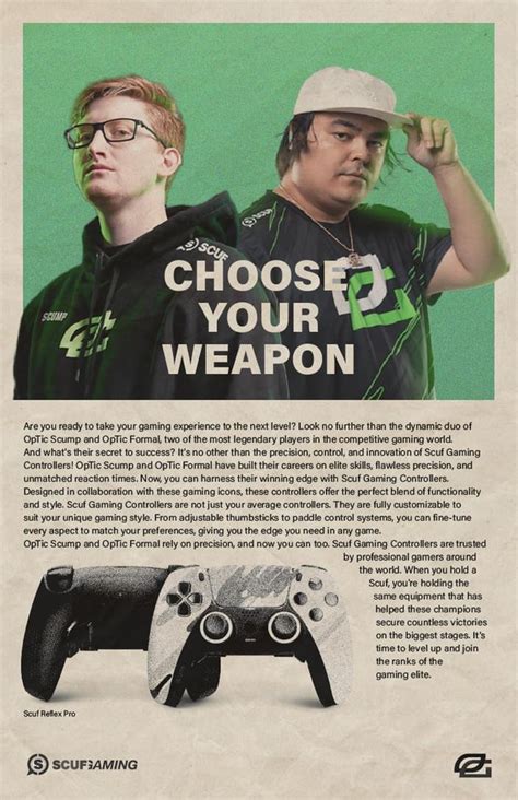 Choose Your Weapon Oc Ropticgaming