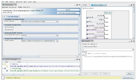 Intel Interlaken 2nd Generation Agilex 7 Fpga Ip Design Example User Guide