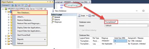 Hướng dẫn chuyển Database từ máy này sang máy khác SQL Server Trường Giang IT