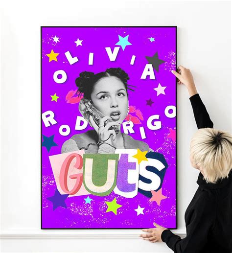 Olivia Rodrigo Guts Poster High Quality Print Photo Wall Art Etsy