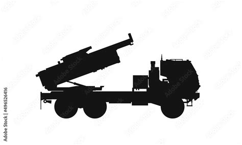 M142 High Mobility Artillery Rocket System Himars War And Army Symbol