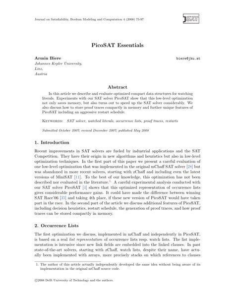 Pdf Software Model Synthesis Using Satisfiability Solvers