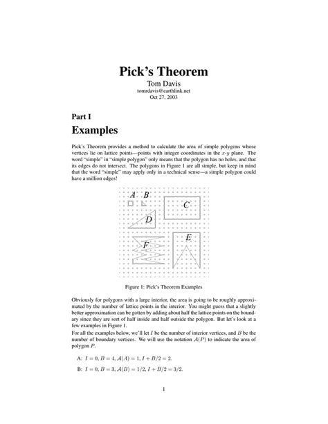 What Is Picks Theorem At Annie Burress Blog