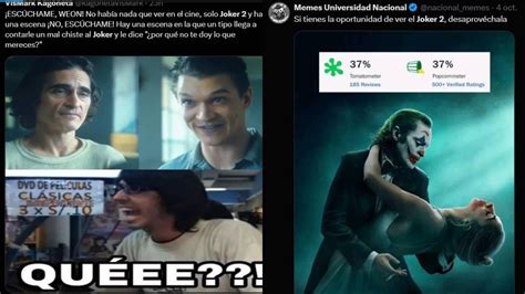 Los Memes Más Divertidos De Joker 2 Tras La Oleada De Críticas En Redes