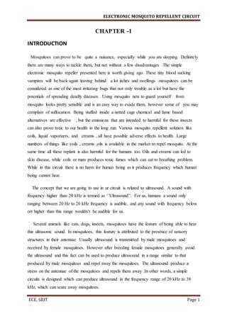 Electronic Mosquito Repellent Circuit DOCX