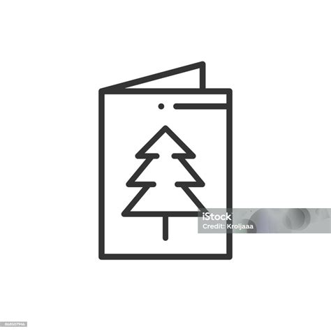 크리스마스 카드 아이콘입니다 새 해 축 하 그림을 장식 크리스마스 겨울 요소입니다 얇은 선 파티 아이콘입니다 벡터 간단한 선형 디자인입니다 아이콘 그림입니다 실루엣