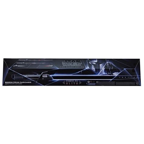 Star Wars The Black Series Mandalorian Darksaber Force Fx Elite