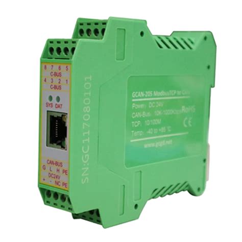 CAN Bus To Ethernet Modbus TCP Module GCAN CAN Industrial Automation Control System Used