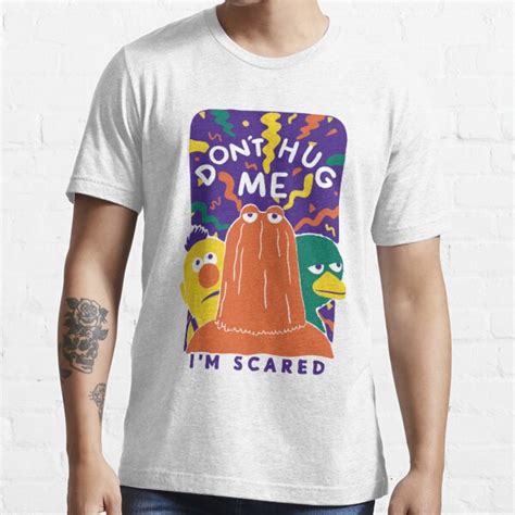 Dhmis Merch Dont Hug Me Im Scared Essential T Shirt For Sale By