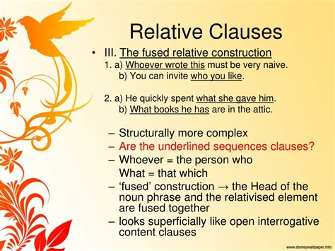 Ppt Finite And Non Finite Subordinate Clauses Powerpoint Presentation