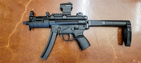 Sold Lnib Mke Mp5k Pdw With Custom Brace Tailhook And Holosun