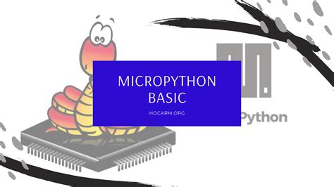 Micropython điều khiển GPIO Học ARM