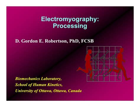 Electromyography Electromyography Processing