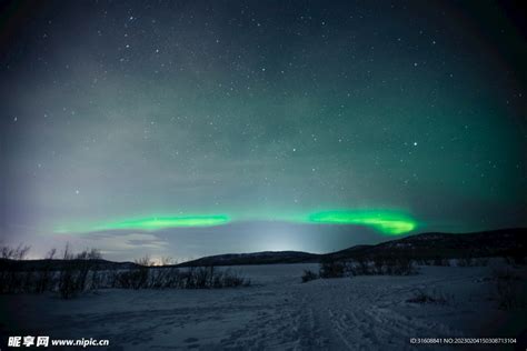 极光 摄影图 自然风景 自然景观 摄影图库 昵图网