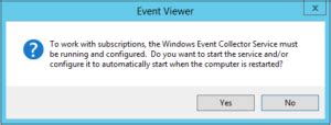 Windows Event Collector Tutorial Andy S Tech Blog