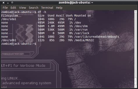 using the linux df command ghacks tech news