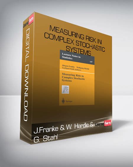 measuring risk in complex stochastic systems download