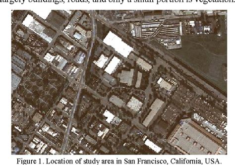 Figure 1 From Object Based Classification Using Lidar Derived Metrics And Quickbird Imagery