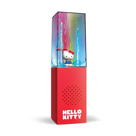Hello Kitty Dancing Led Water Tower Speaker Hklwtrspk Rd The Home Depot