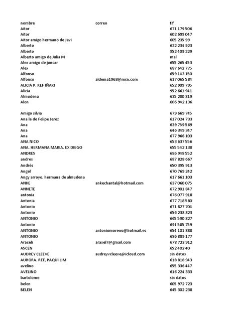 base de datos pdf
